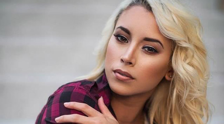 Samantha Mathias: a model who wants to become a famous actress